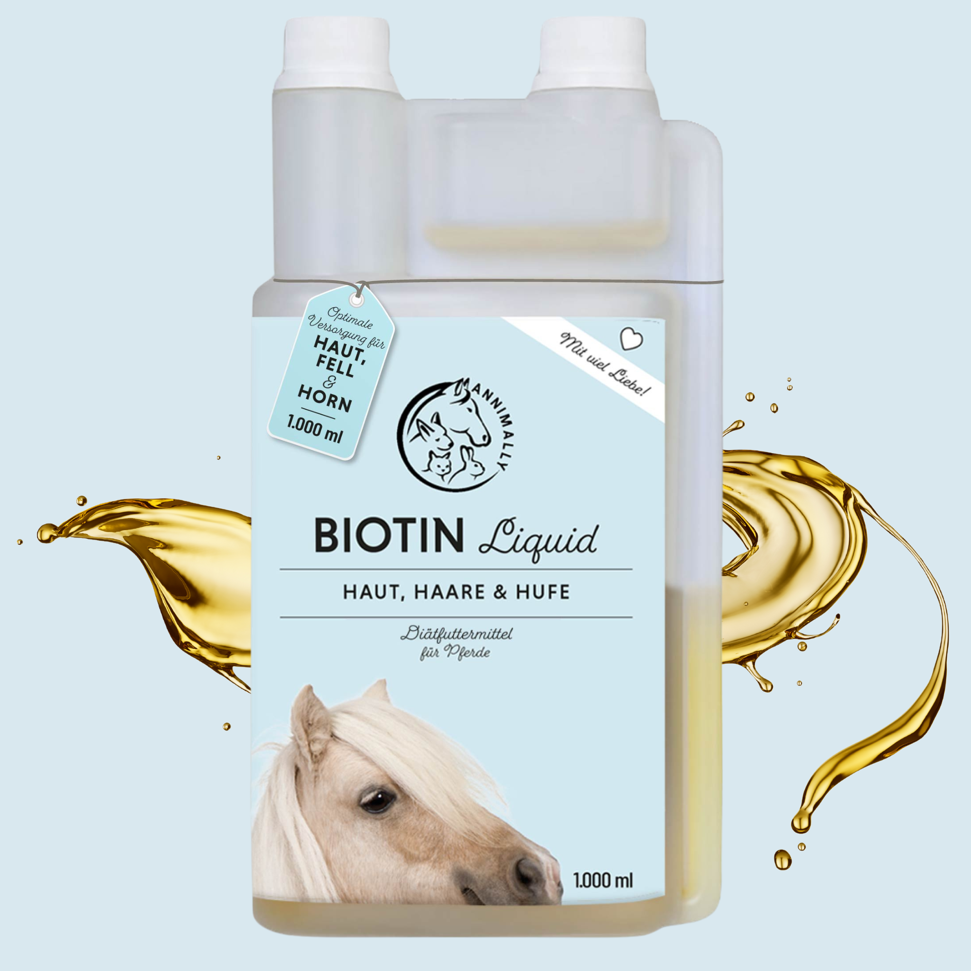 Biotin Liquid - liquid biotin for horses – Annimally